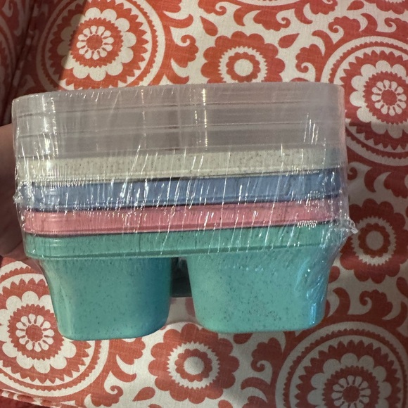 Kitchen | 4 Pastel Colored Bento Lunch Boxes With Lids | Poshmark